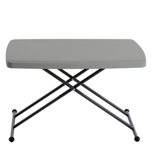 Iceberg Enterprises IndestrucTableTOO 30'' Rectangular Adjustable Folding Table & Reviews | Wayfair
